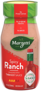 Spicy Ranch Seasoned with Tabasco® Sauce | Marzetti